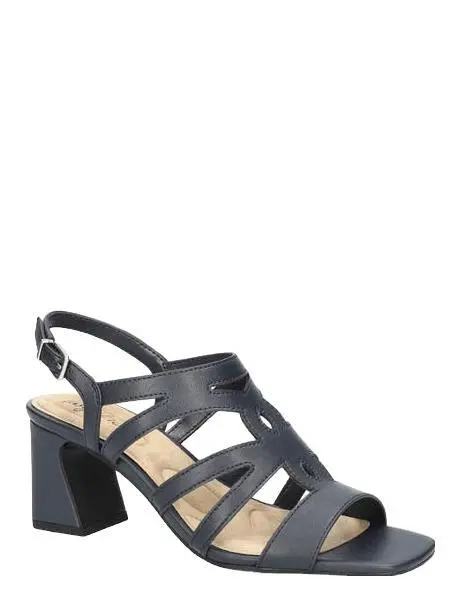 EASY WORKS BY EASY STREET Divine Slingback Sandal - Navy