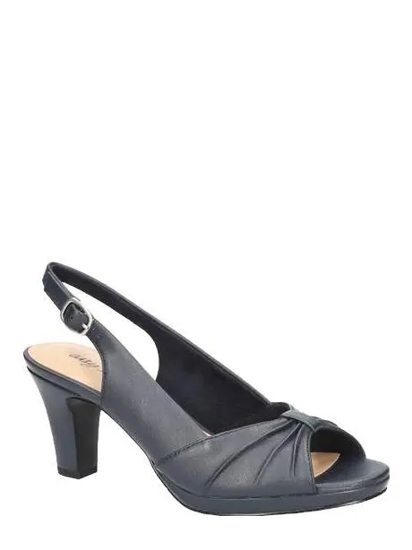 EASY WORKS BY EASY STREET Saturn Slingback Sandal - Navy