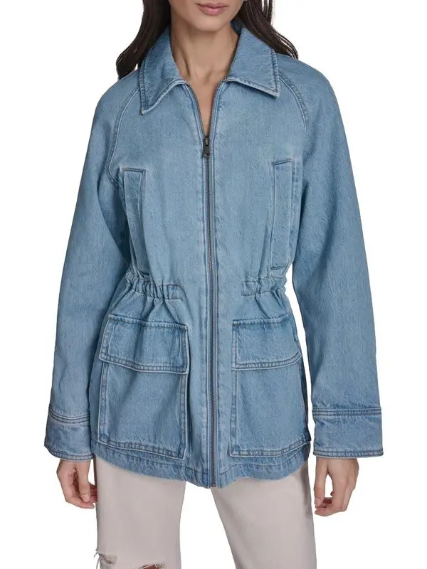 LEVI'S Cinched Barn Jacket - Light Wash Denim