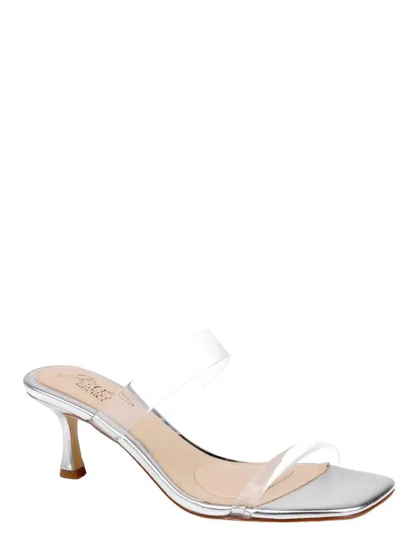 Badgley Mischka Philippa Sandal - Clear/silver