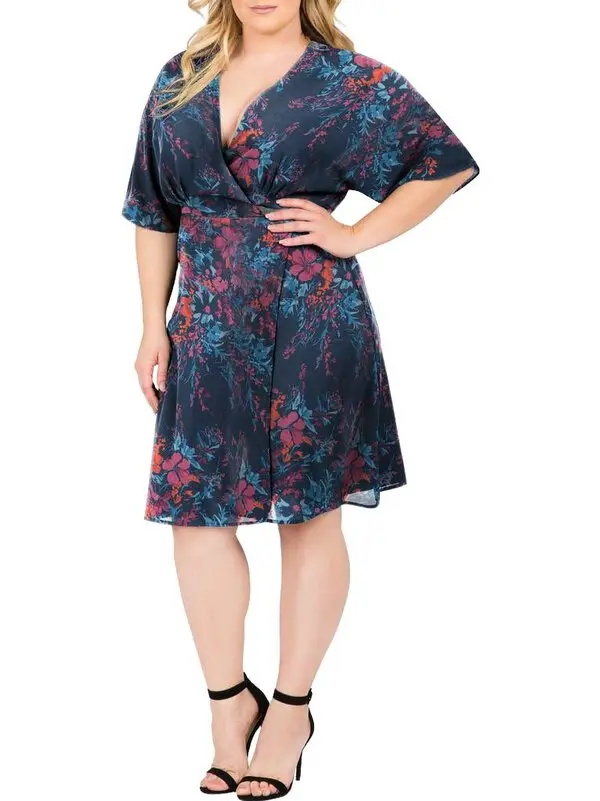 STANDARDS & PRACTICES Wrap Dress - Floral Print