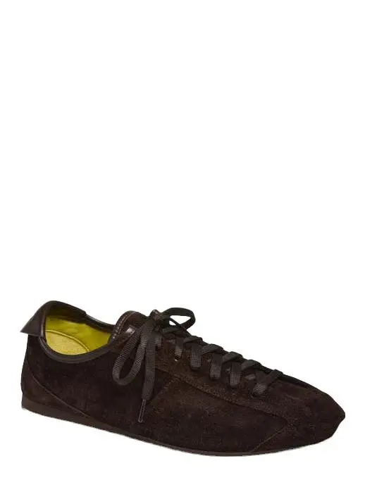 Jacquemus Les Tennis Low Top Sneaker - Dark Brown