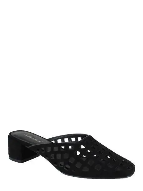 Splendid Ria Geo Cutout Mule - Black