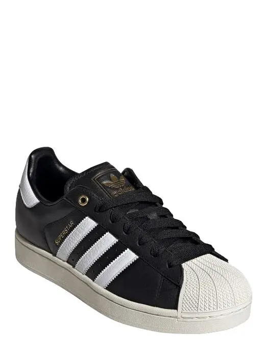 Adidas Superstar Ii Leather Sneaker - Black/white/off White