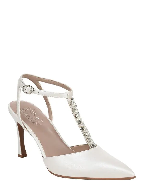 Naturalizer Astrid T-strap Pump - Warm White