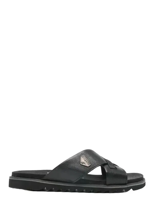 BUGATTI Criss-cross Strap Sandals - Black