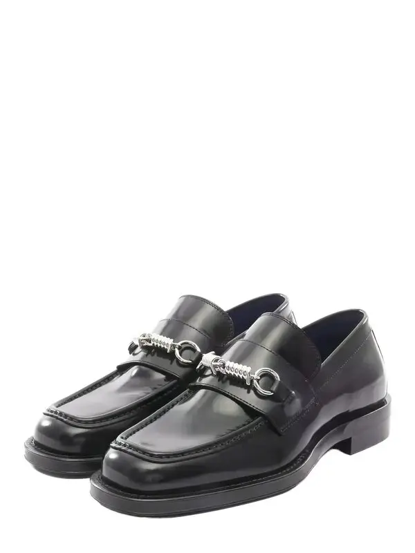 Burberry Patent-leather Loafers - Black