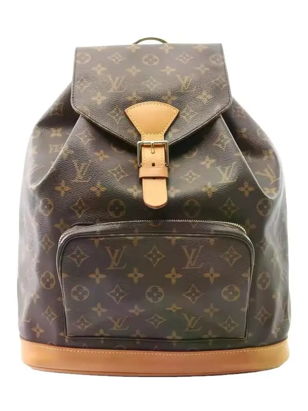 LOUIS VUITTON 1999 Montsouris Gm Backpack - Brown