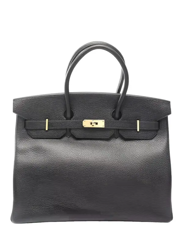 Hermès 2003 Birkin 35 Handbag - Black