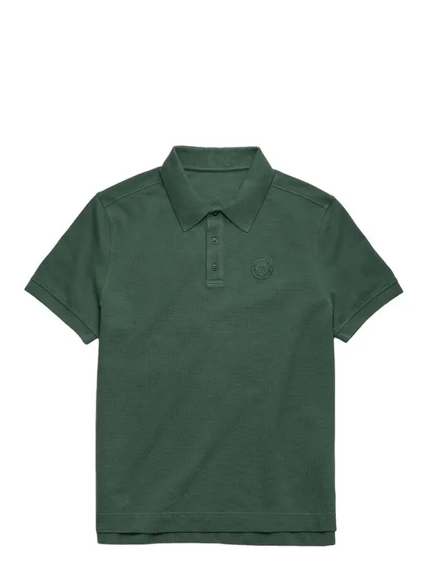 Canada Goose Beckley Polo Tonal Label - Glade Green