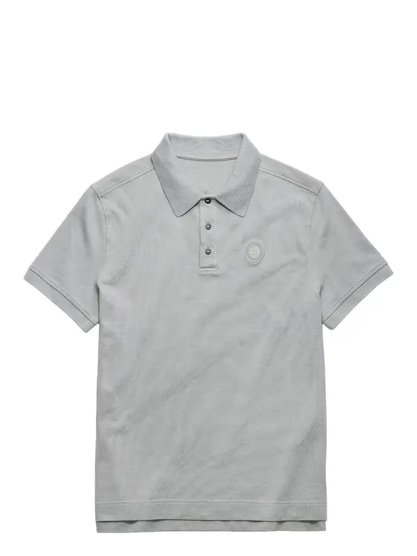 Canada Goose Beckley Polo Tonal Label - Stratus Grey