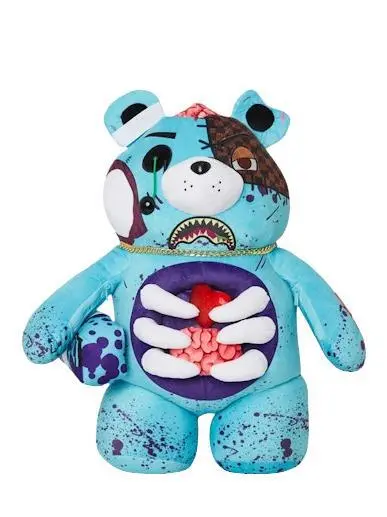 SPRAYGROUND Night Of The Living Bear Backpack - Multicolor