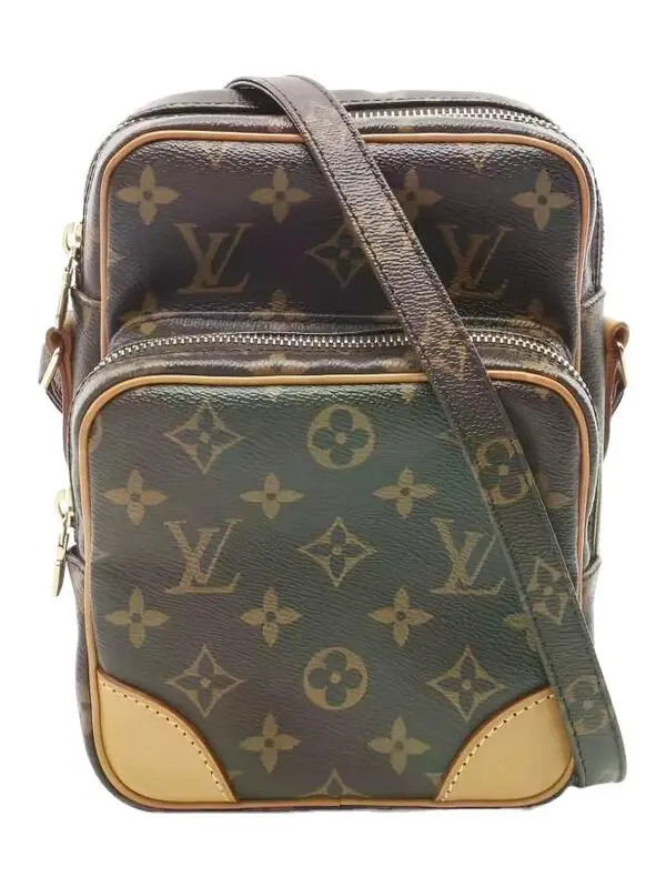 LOUIS VUITTON 2009 Amazon Monogram Cross Body Bag - Brown