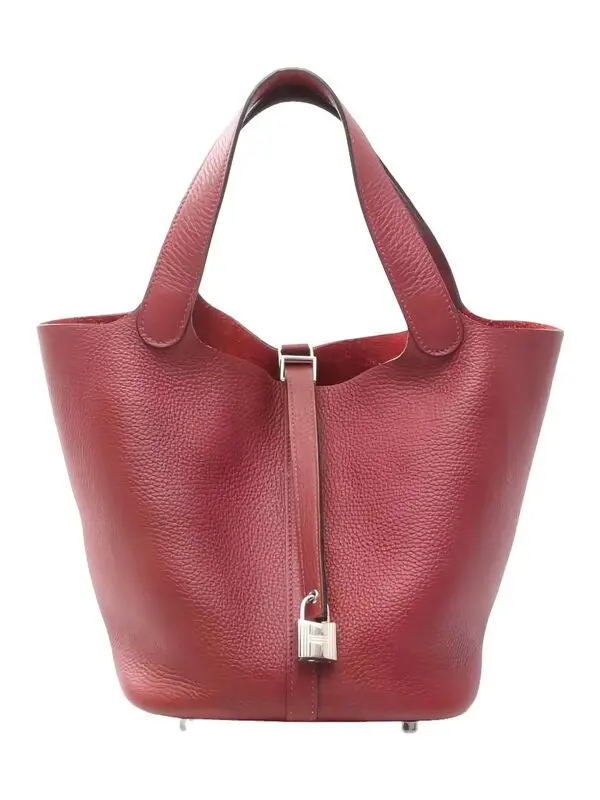 Hermès 2024 Picotin Handbag - Red