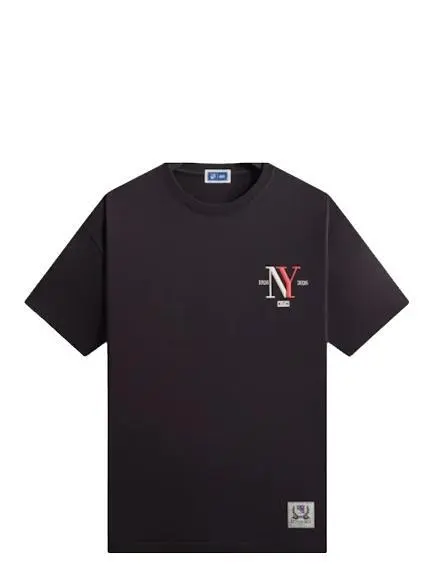 Kith X New York Rangers Stanley Cup Vintage Tee Shirt - Black