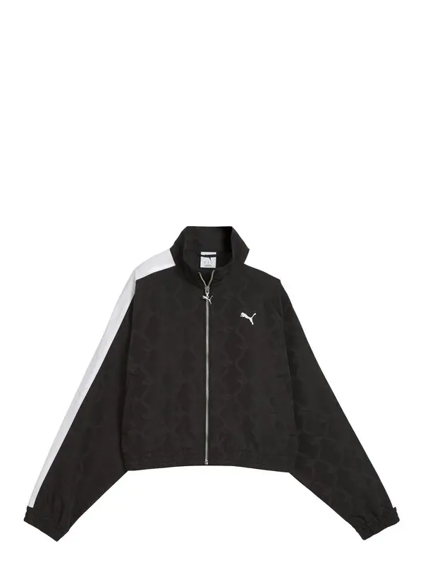 PUMA T7 Jacquard Track Jacket - Black