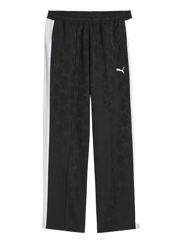PUMA T7 Jacquard Track Pants - Black