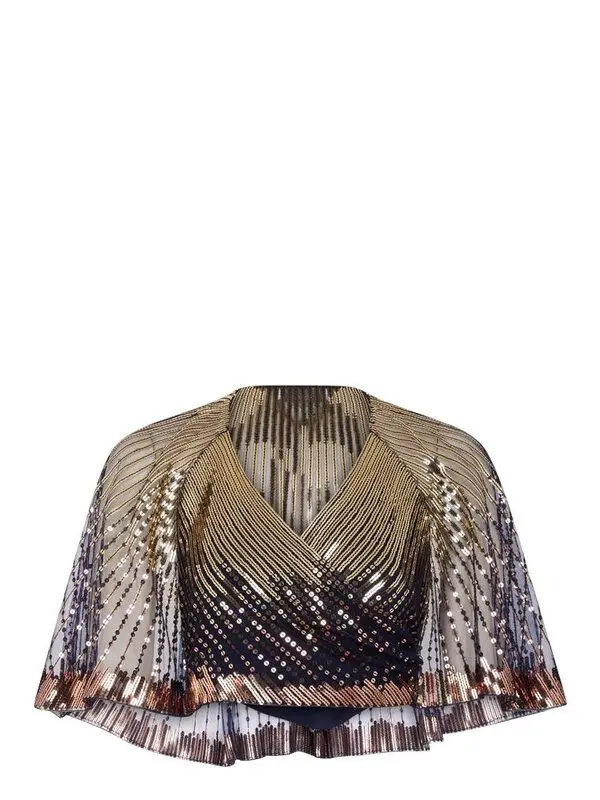 Rabanne Haut Short Sleeve Top - Brown