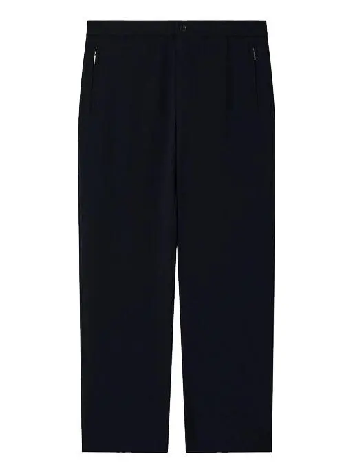 Emporio Armani Icon Crêpe Jersey Trousers - Blue