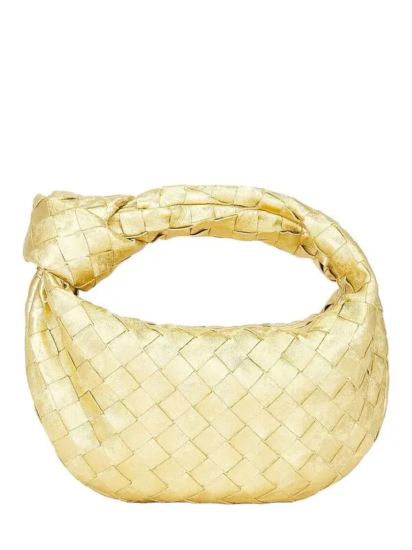Bottega Veneta Mini Jodie Bag - Gold
