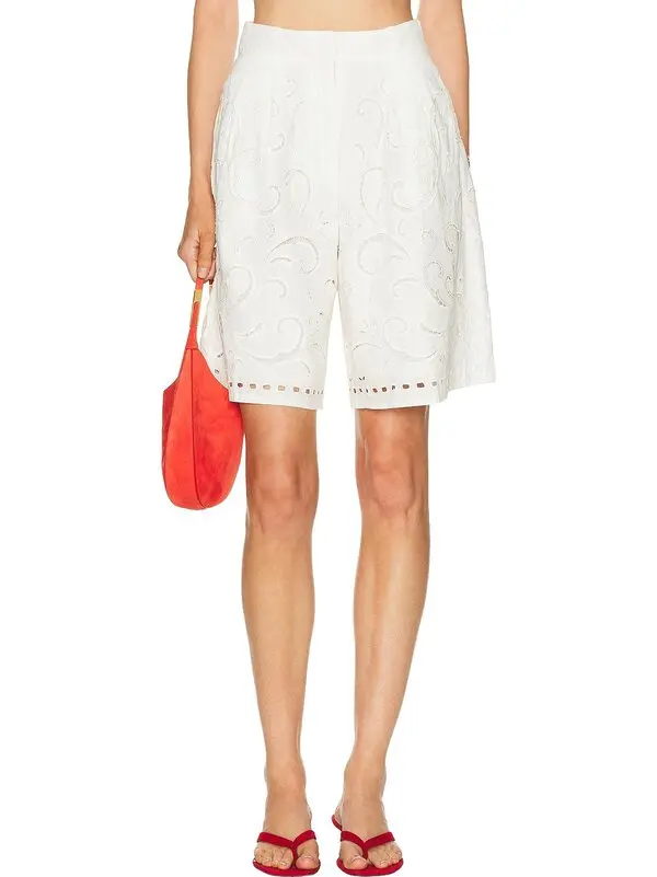 ALL THAT REMAINS Juliette Calotte Short - White