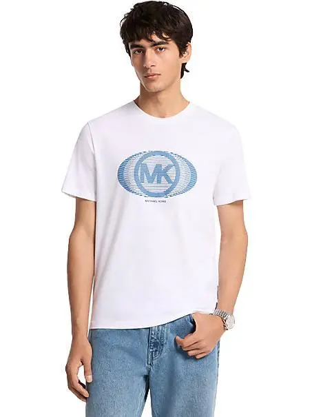 Michael Kors Graphic Logo Cotton T-shirt - White