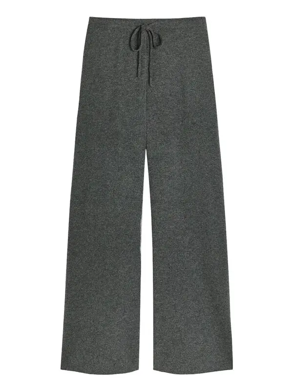 EXTREME CASHMERE X N°462 Slouch Cashmere-blend Trousers - Dark Grey