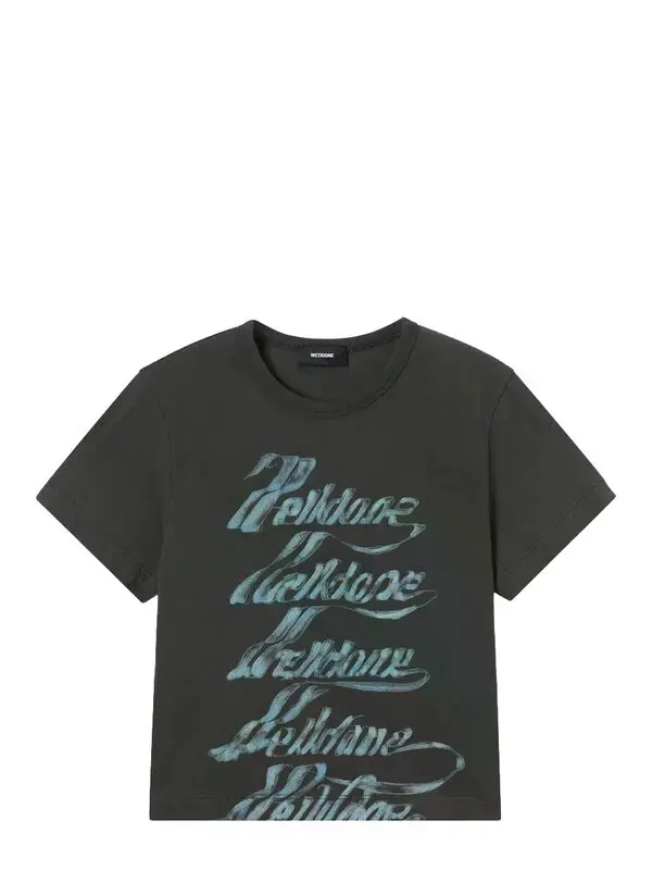 We11Done Printed T-shirt - Grey