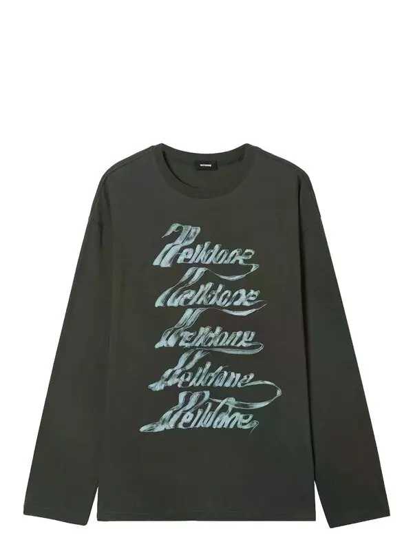 We11Done Long-sleeve T-shirt - Grey