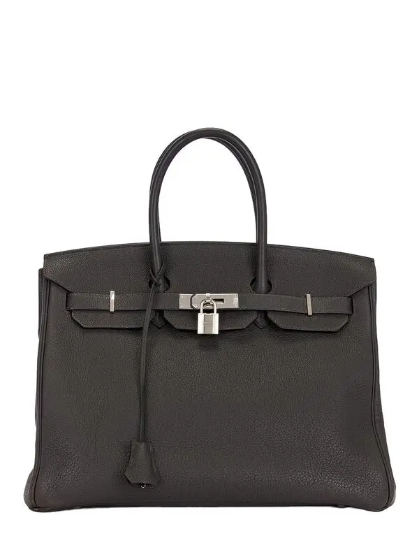 Hermès Togo Birkin 25 Handbag - Etain