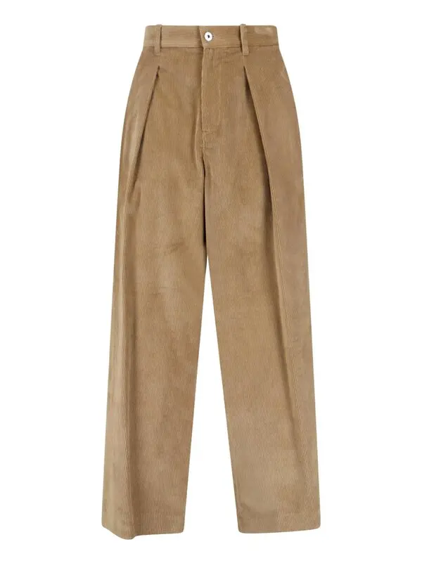 JW Anderson Wide Leg Corduroy Pants - Brown