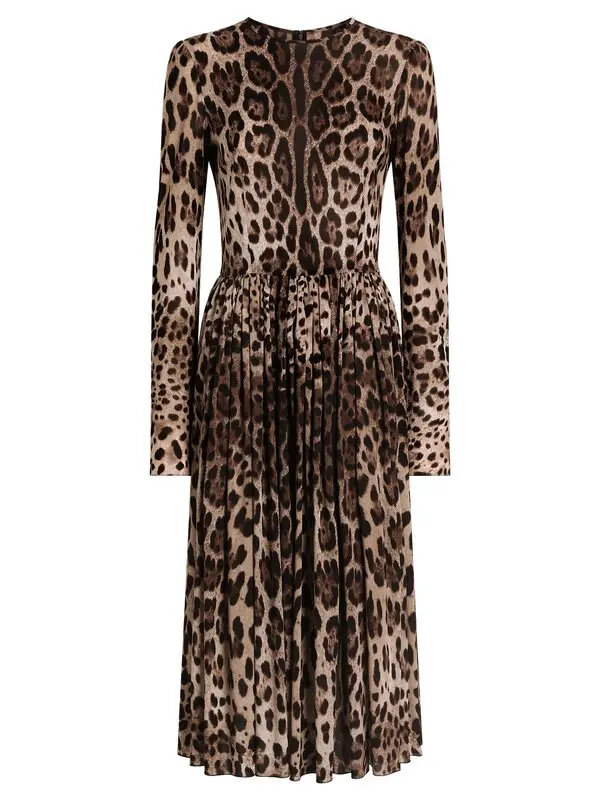 Dolce & Gabbana Leopard- Dress - Print