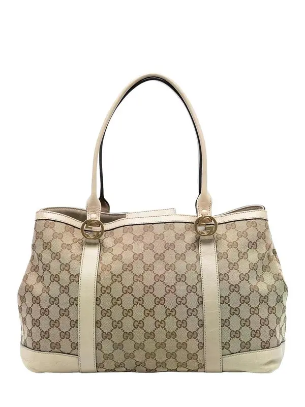 Gucci Gg Canvas Miss Gg Tote - Brown