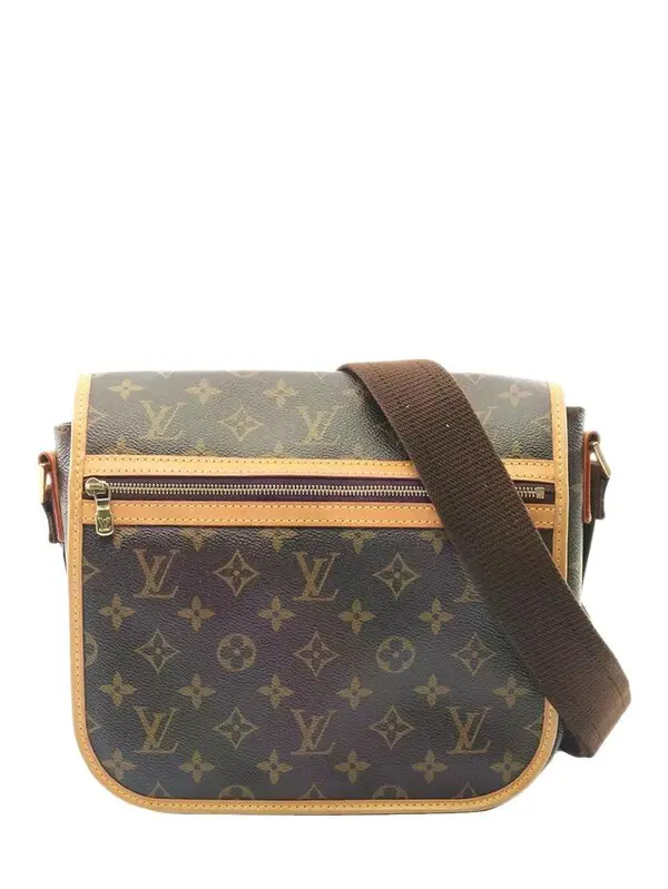 LOUIS VUITTON 2006 Monogram Bosphore Messenger Pm - Brown