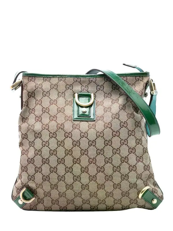 Gucci Gg Canvas Abbey D Ring Crossbody Bag 2000-2015 - Brown