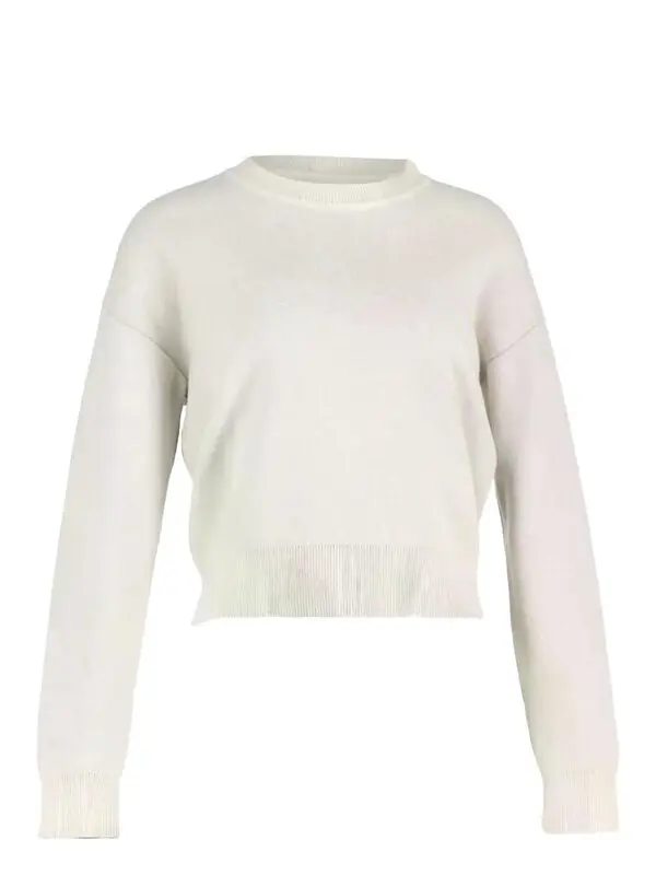Dior Logo-embellished Crew-neck Sweater - Neutrals