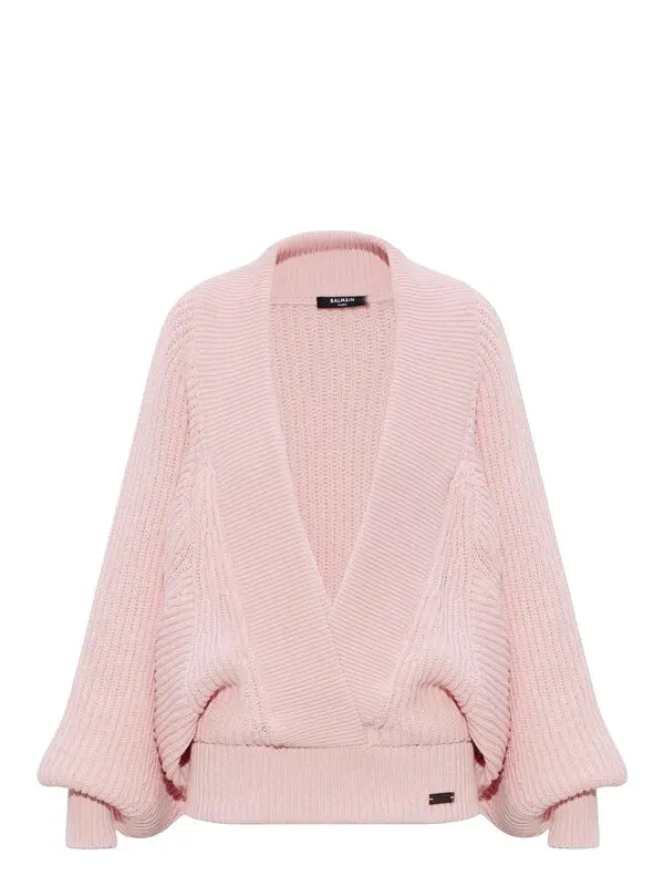 Balmain Loose-fit Sweater - Pink