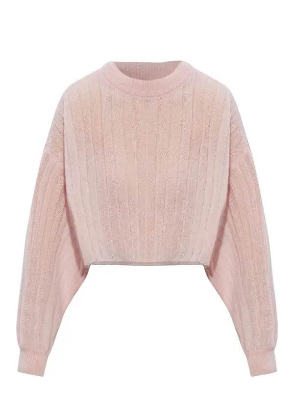 Balmain Wool Sweater - Pink