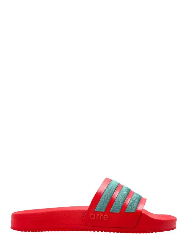 Adidas Arte Antwerp Ailette Slides - Red