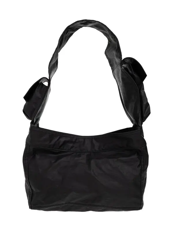 Y3 Newspaper Small' Shoulder Bag - Black