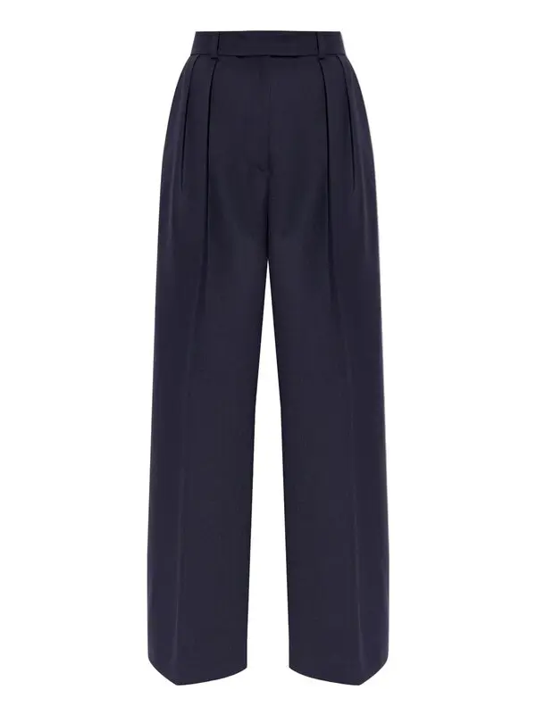 ANINE BING Lou Trousers - Navy Blue