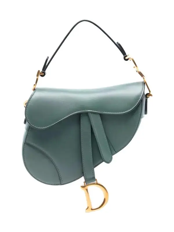 Dior 2009 Mini Saddle Bag - Green
