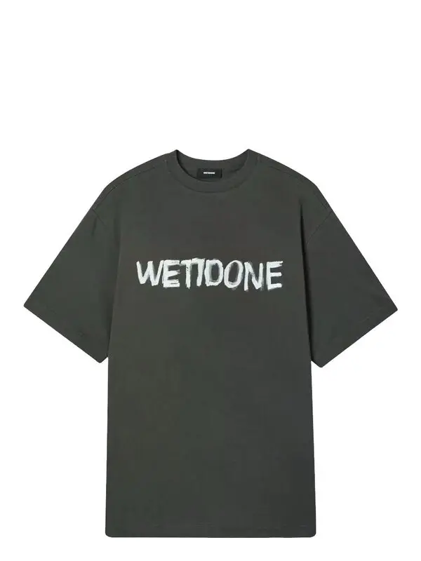 We11Done Printed T-shirt - Grey