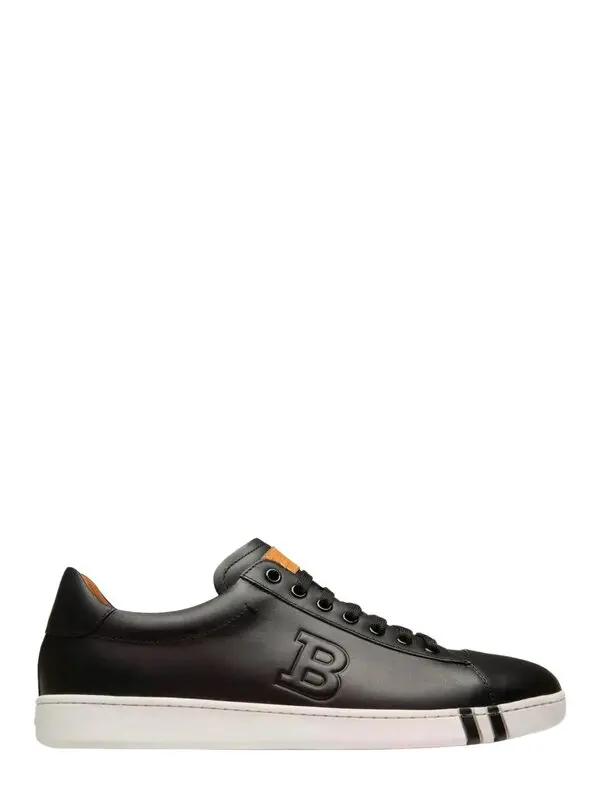 Bally Asher Leather Sneakers - Black