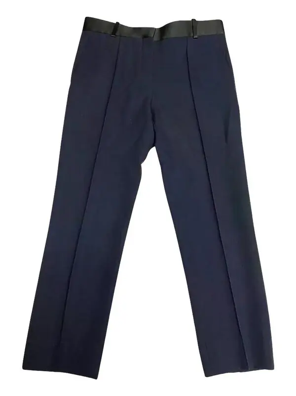 Celine Belt-loops Straight Trousers - Blue