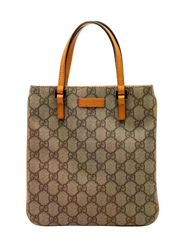 Gucci Gg Supreme Handbag - Brown