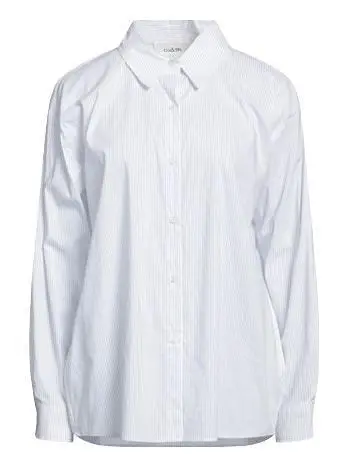 Ba&sh Striped Long Sleeve Shirt - White