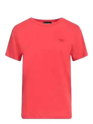Emporio Armani Cotton Jersey Printed T-shirt - Red
