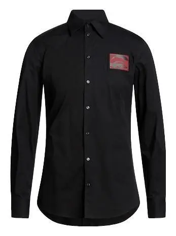 Dolce & Gabbana Shirt Size Cotton, Elastane - Black