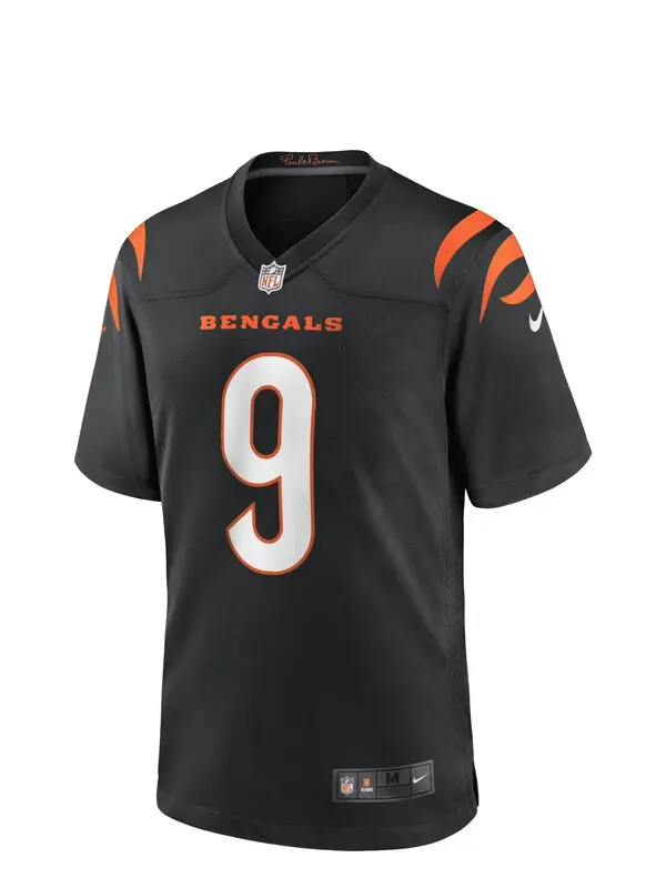 Nike Nfl Cincinnati Bengals Game Football Jersey - Black